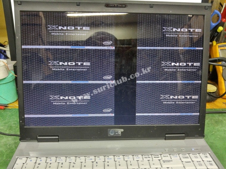 LG전자 Xnote R500 화면 여러개로 분할되어 출력되는 증상 수리 : 네이버 블로그
