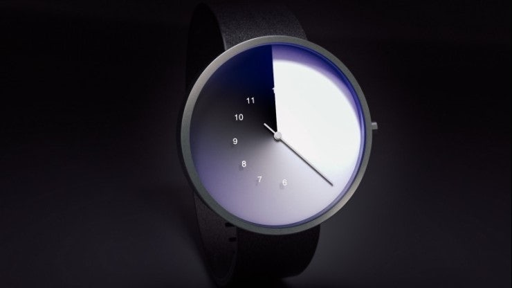 시간의 흐름을 보여주는 독특한 디자인의 시계 Hidden Time Watch : 네이버 블로그