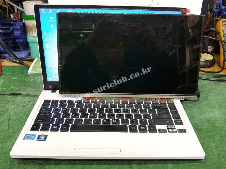 LG전자 P420 노트북 화면 출력이 안되고 검은화면 출력 증상 : 네이버 블로그