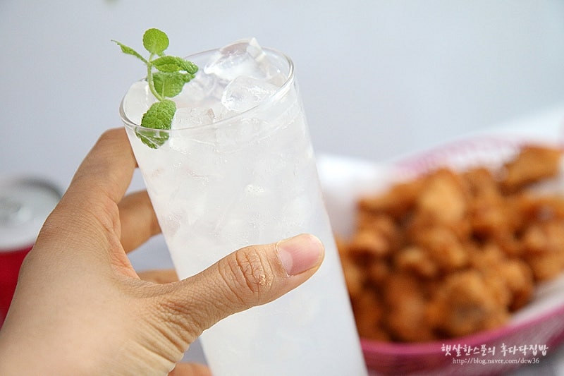 후라이드치킨 만들기? 치킨파우더로 초간단~ 윤식당 크리스피치킨 레시피! : 네이버 블로그