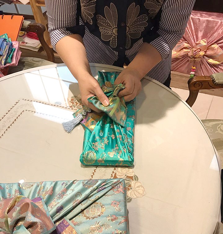 규수방 예단예물 보자기포장 후기 에르메스 넥타이 화장품 예물시계 애교예단 네이버 블로그