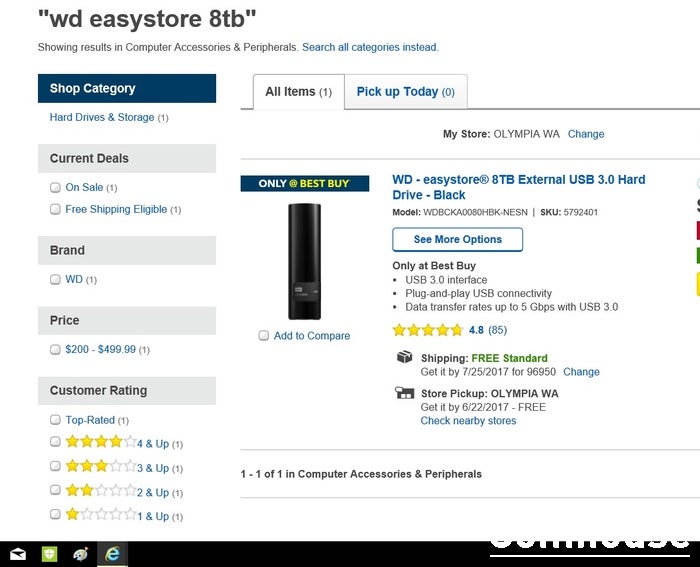 WD easystore 8테라 외장 USB 3.0 하드디스크 해외 직구 : 네이버 블로그
