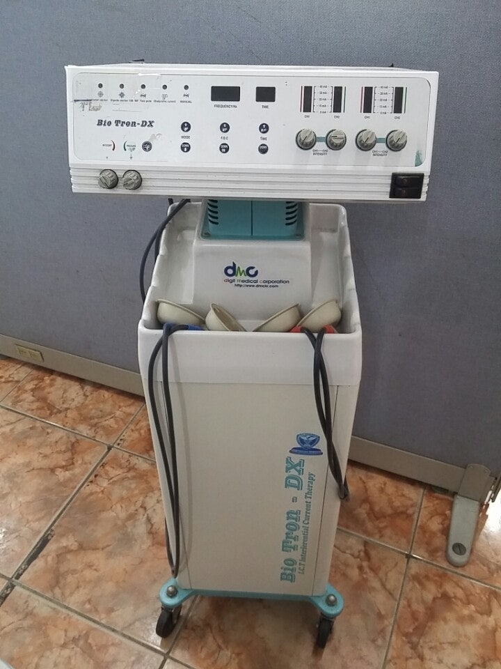 [새한메디 중고의료기] 저주파자극기 ict / tens 바이오트론DX : 네이버 블로그