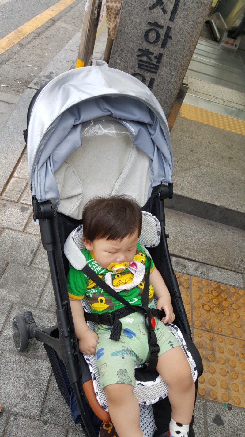 11개월 아기와 유모차 가지고 버스타기 성공 네이버 블로그