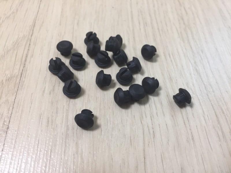 187. 레고 고무 커피콩(Lego 24375 or 6139223, Technic, Link Tread Attachment ...