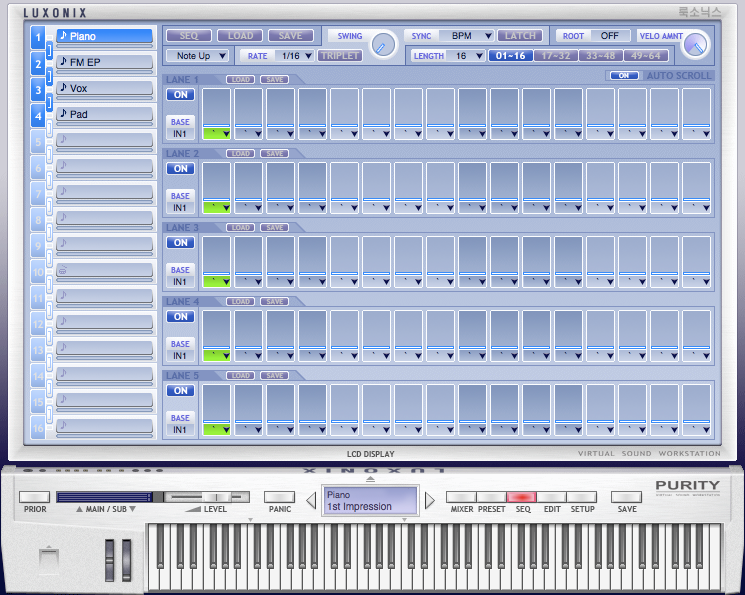 [가상악기 : VSTi 리뷰] SONIC cat(前 LUXONIX) Purity(퓨리티) : 네이버 블로그