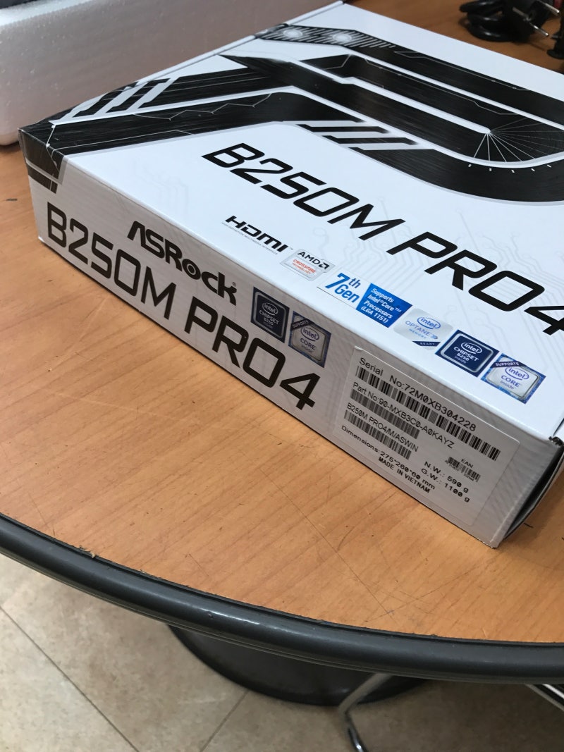ASRock B250M Pro4 인텔 7세대 CPU와 궁합 잘 맞는 인기 메인보드~ : 네이버 블로그