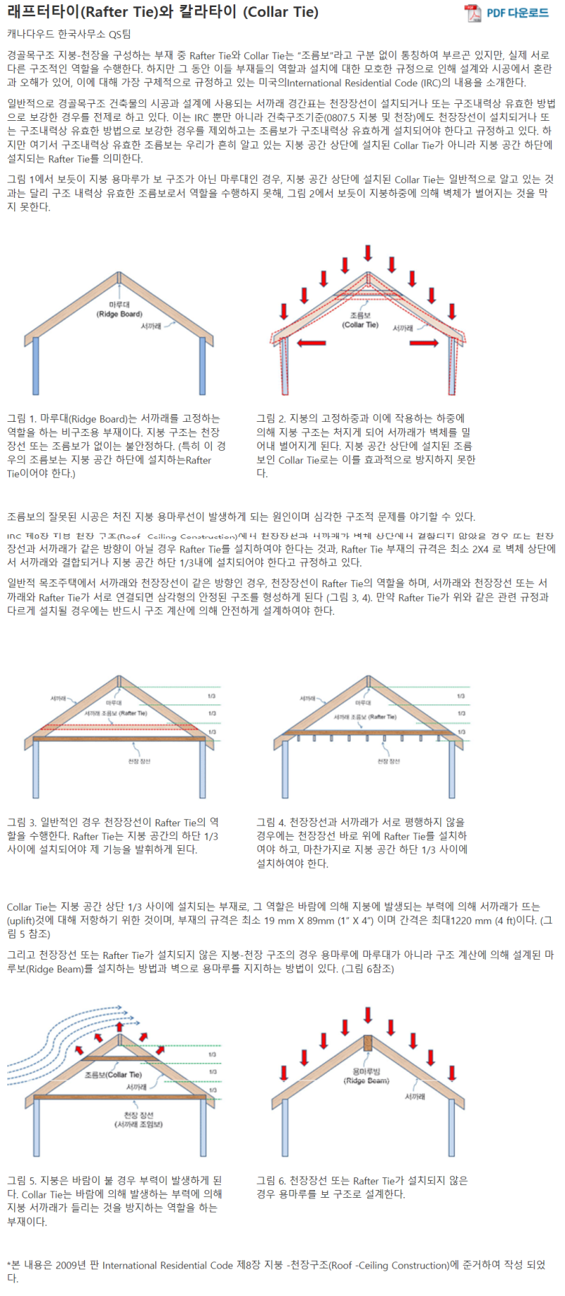 제대로 짓는 목조주택 - Ridge Beam : 네이버 블로그
