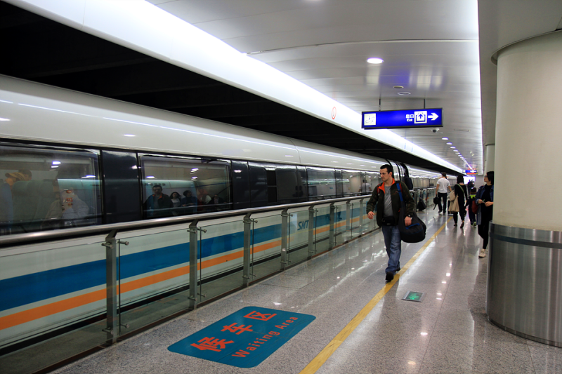 상해 푸동공항에서 시내 가는 법 자기부상열차 마글레브 Maglev 요금 시간표 중국 경유 무비자 정보 네이버 블로그