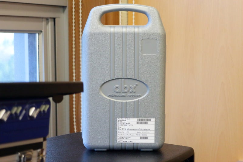 dbx 측정용 마이크(Measurement Microphone) RTA-M 개봉 그리고 rational acoustics RTA ...
