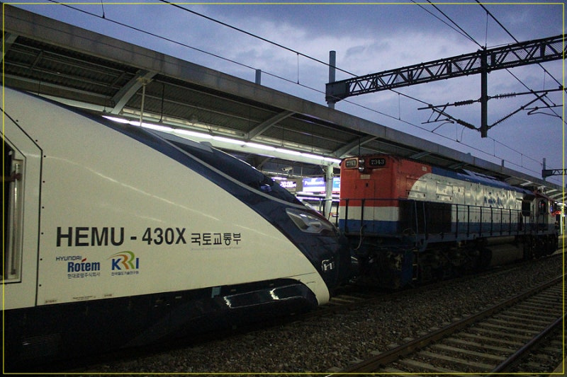 대전역 HEMU-430X (해무) 갑종회송, 최초 2층고속열차 객차 : 네이버 블로그