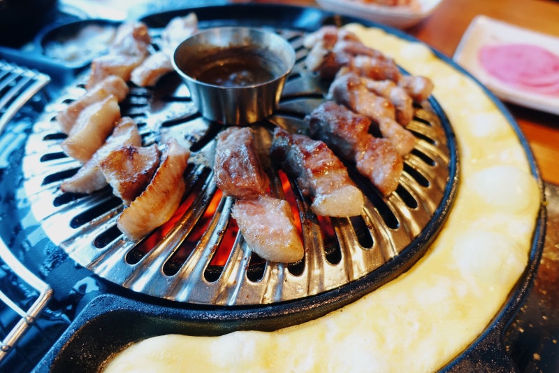 향남맛집 삼겹살 한판 제주도야지판 향남점 네이버 블로그
