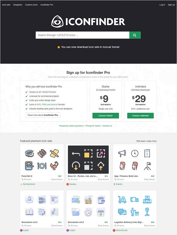 웹사이트 - 아이콘파인더 iconfinder.com : 네이버 블로그