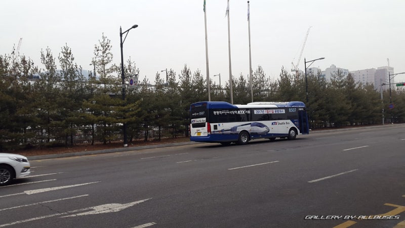 KTX 셔틀버스-G Bus-8507번의 등장 : 네이버 블로그