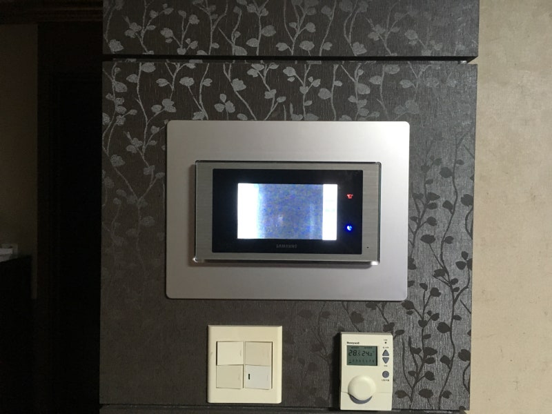 삼성인터폰교체/ 의정부 가능동 흥선브라운스톤아파트 삼성비디오폰 SHT-3527XM설치 : 네이버 블로그