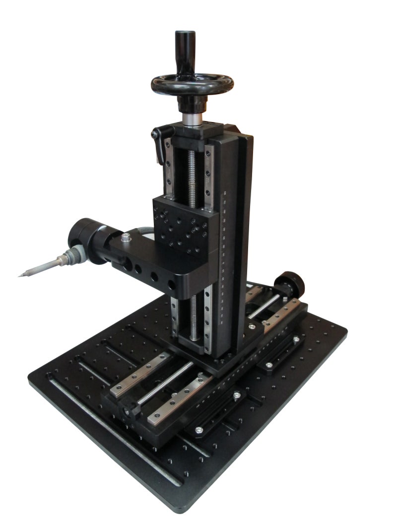 Open- Frame Microscope Stage, open frame xy-manual stage ,오픈 프레임 현미경 ...