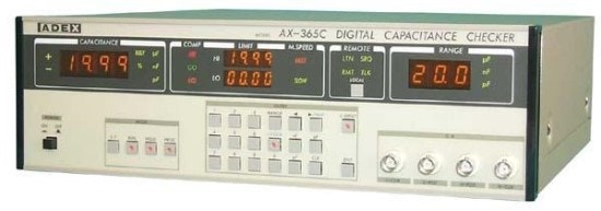AX-365E 120Hz／1kHz 대용량 적층 세라믹 (MLCC) 검사기 대용량 적층 세라믹 콘덴서의( MLCC ) 테이핑 공정 ...