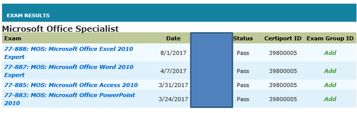 [Microsoft Office Specialist] MOS Excel 2010 Expert 모스 자격증 독학으로 공부하고 ...