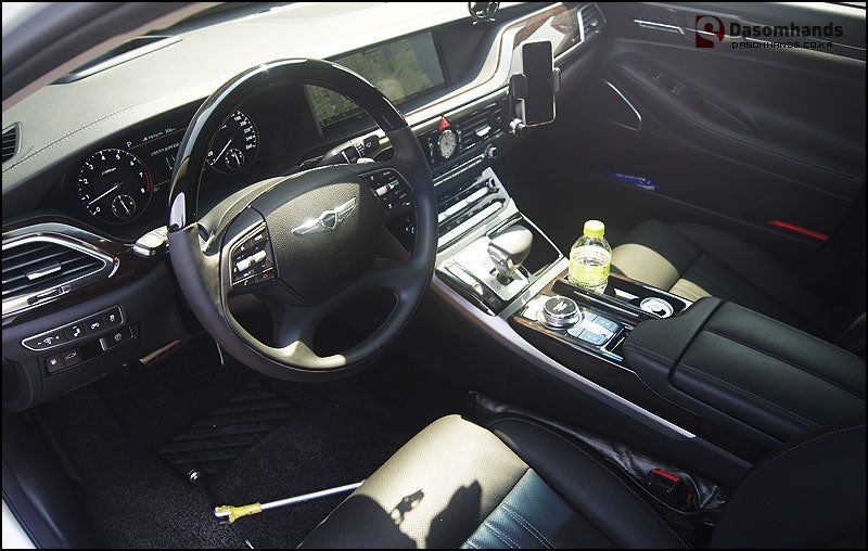 제네시스 EQ900 블랙하이그로시 리얼우드핸들(열선), 나파가죽 : 네이버 블로그