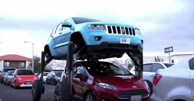 교통체증 차막힘 해결?? 현실판 트랜스포머 자동차(hum rider) : 네이버 블로그