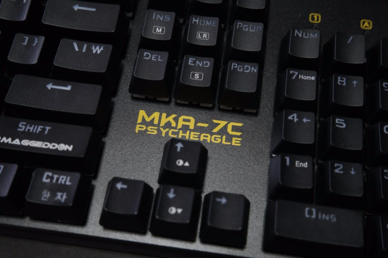 [기계식 키보드] 아마겟돈 MKA-7C 사용해보니 : 네이버 블로그
