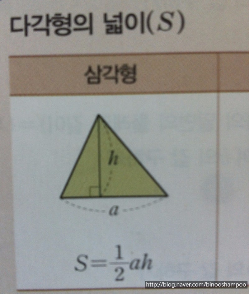 도형 넓이 구하기 과정 특히 사다리꼴 잘 보세요 : 네이버 블로그