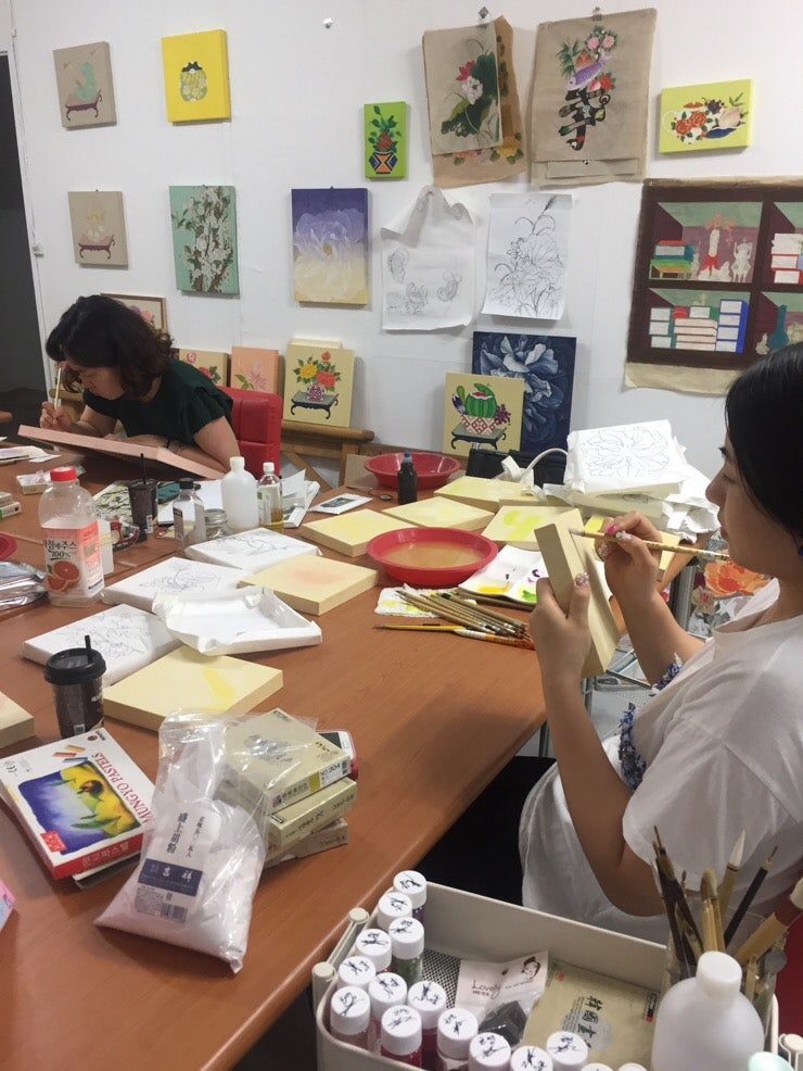 부산취미미술부산성인미술부산민화부산민화배우기부산화실부산채색화배우기 네이버 블로그