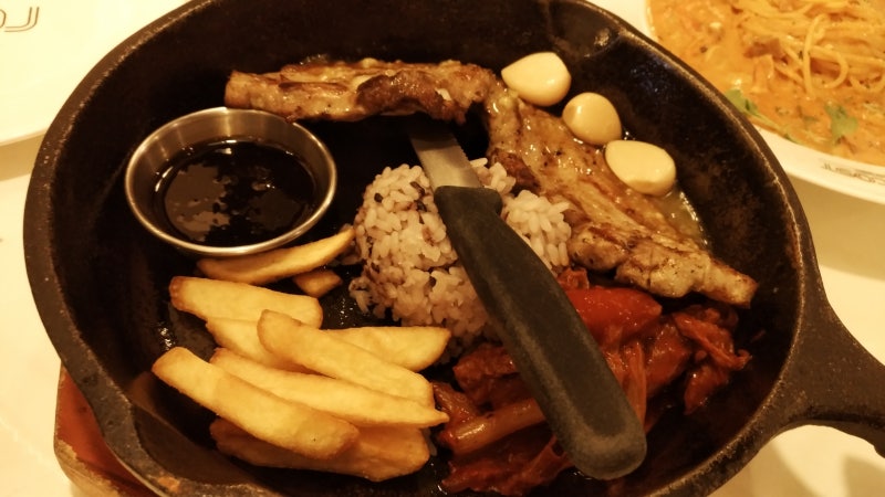 화정 맛집 라라코스트 갈릭 포크 스테이크 외 네이버 블로그