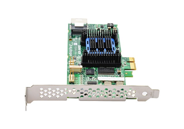 최대 4개의 내부 SAS/SATA 포트 및 RAID 지원하는 6Gb/s RAID 카드 Microsemi ASR-6405E ...