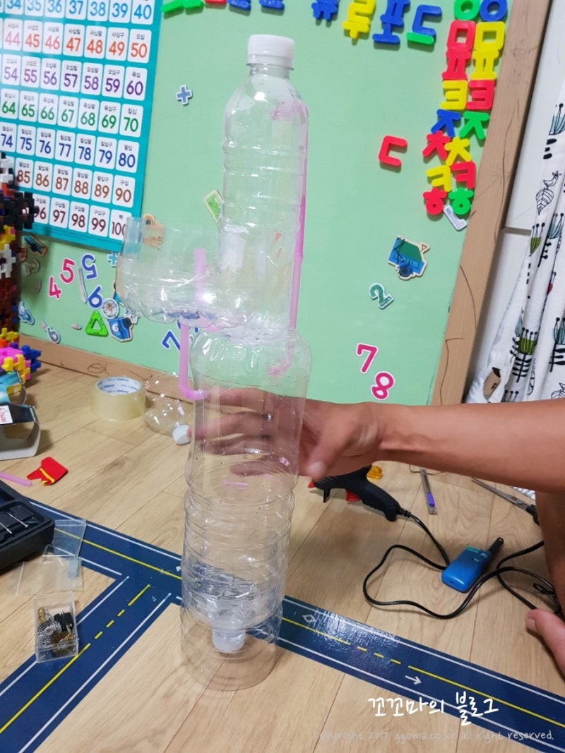 아빠표 과학놀이-헤론의 분수-사이펀의 원리 : 네이버 블로그