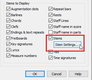 피날레 2014 무작정 따라 하기 14.음표기둥(Stem) 방향 바꾸기 : 네이버 블로그