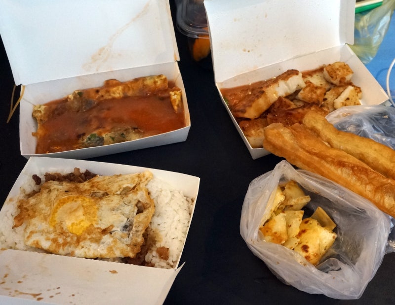 대만타이베이맛집 시먼역 맛집 천천리天天利 돼지조림비빔밥 계란굴찜 볶은 무 케이크 네이버 블로그