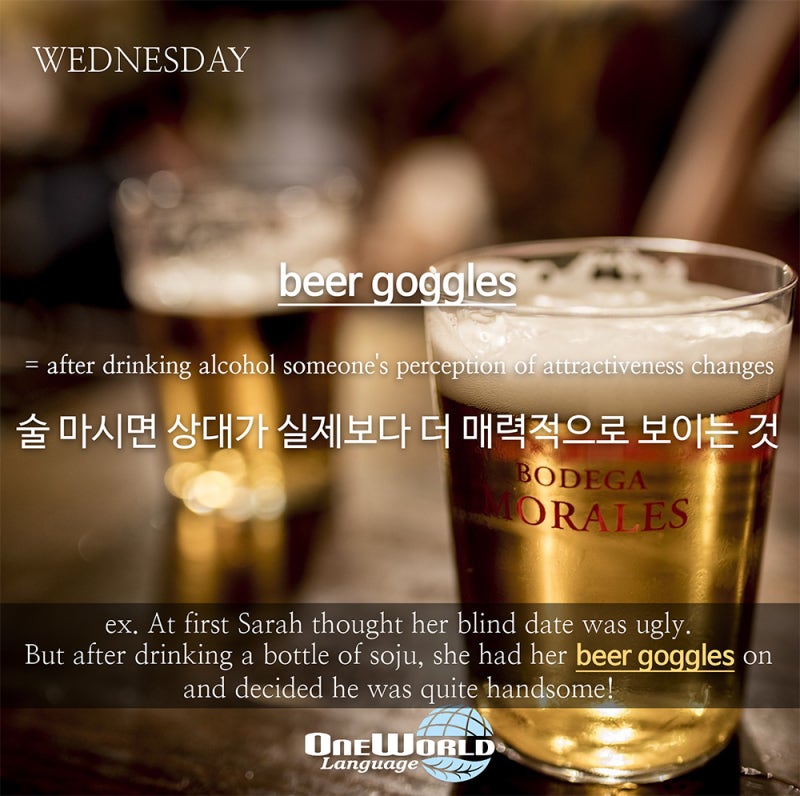 [영숙어] not all beer and skittles / beer blast / beer goggles / beer ...
