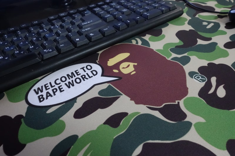[BAPE] 베이프 마우스 패드 - BAPE MOUSE PAD : 네이버 블로그