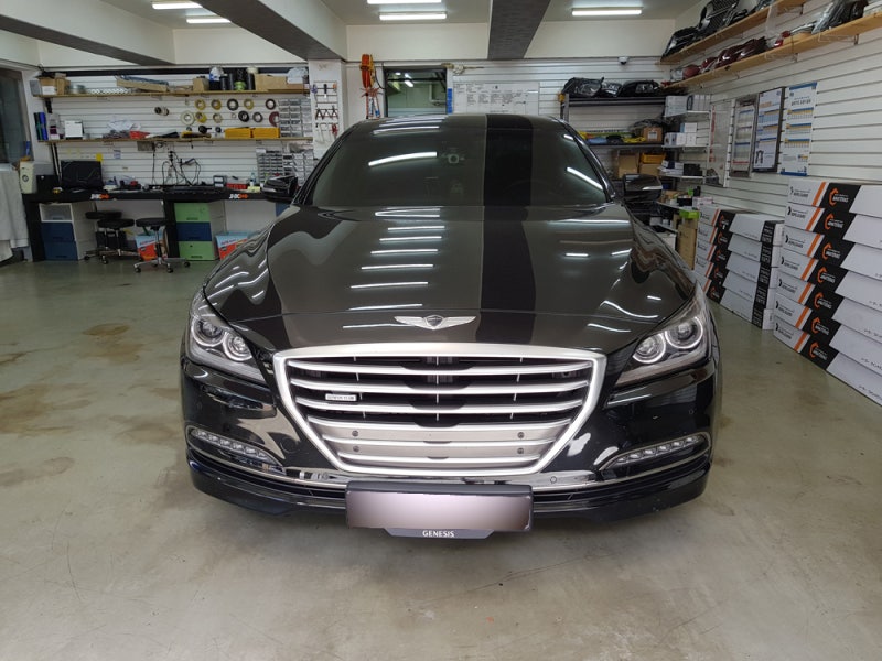 제네시스 G80 ASCC 순정 그릴 교체 PPF시공 민락 JHK카멀티샵 에서 : 네이버 블로그