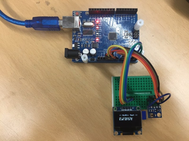 [UNO] UV sensor (GY8511, ML8511) : 네이버 블로그