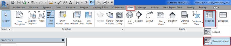 레빗(revit) – 키노트 범례(Keynote Legend) 작성하기 : 네이버 블로그