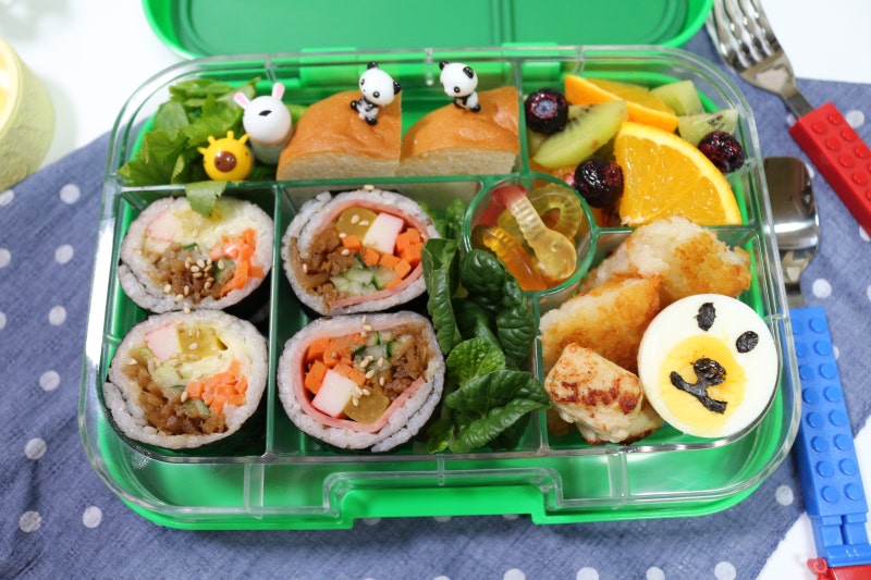 어린이집 소풍도시락 만들기 얌박스 도시락통 Yumbox 예쁜 피크닉 도시락 가방 추천 네이버 블로그