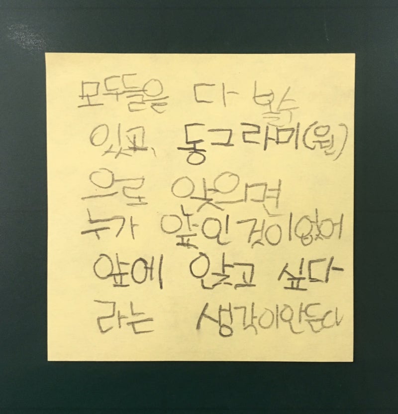 5분 Pdc 학급긍정훈육법 원 만들기 네이버 블로그