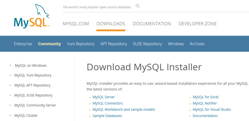mysql workbench 설치하기 (핵심만) : 네이버 블로그