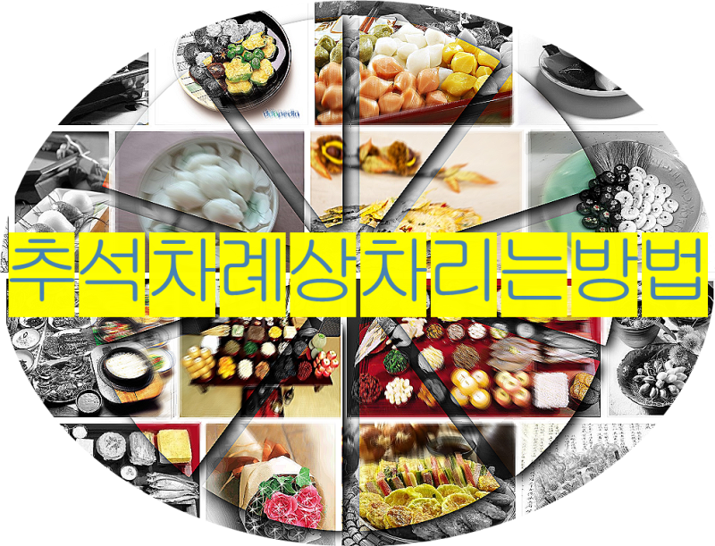 추석 명절 제사상 위치 및 음식 상차림 방법 비교 차례상 차리는 법 네이버 블로그