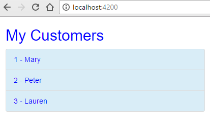 SpringBoot RestAPI에서 데이터를 가져오기 위한 Angular Http Client 사용하기 - Angular 4 ...