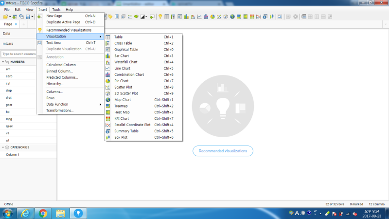 [Spotfire] 10. 스팟파이어의 시각화 기능(1) - Graphic Table(그래픽 테이블) 위주 : 네이버 블로그