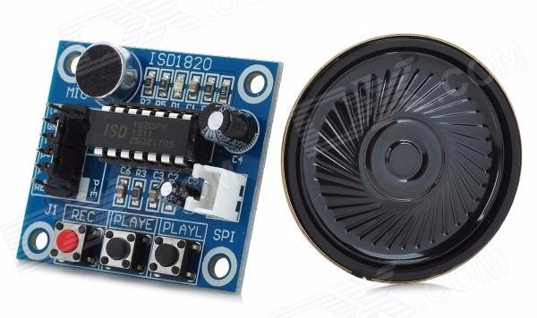 아두이노 음성녹음 모듈 ISD 1820 : 네이버 블로그