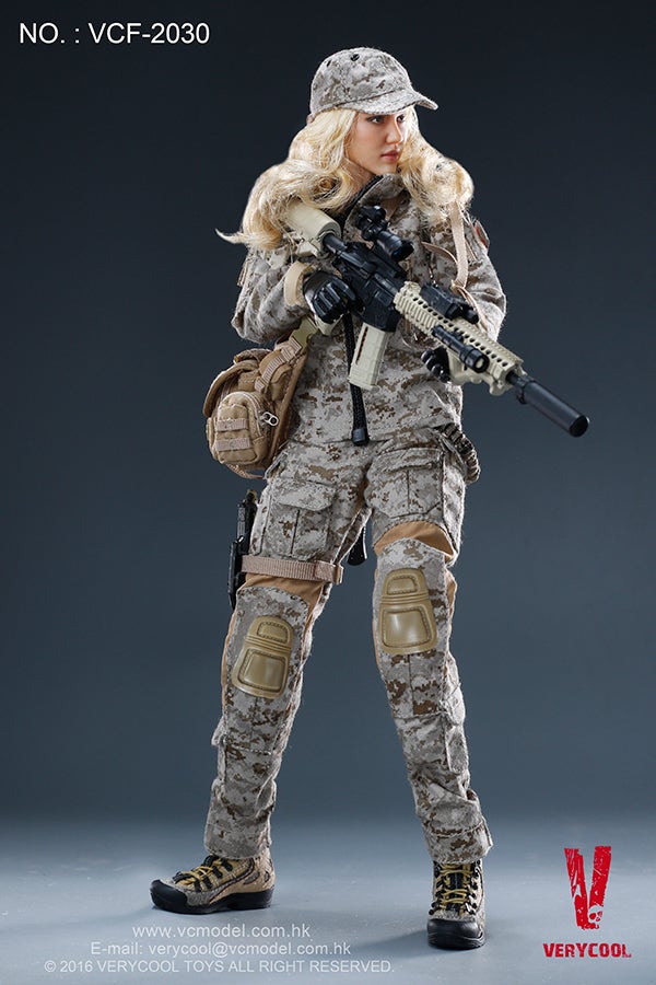 Verycool 1 6 Digital Camouflage Women Soldier Max 네이버 블로그