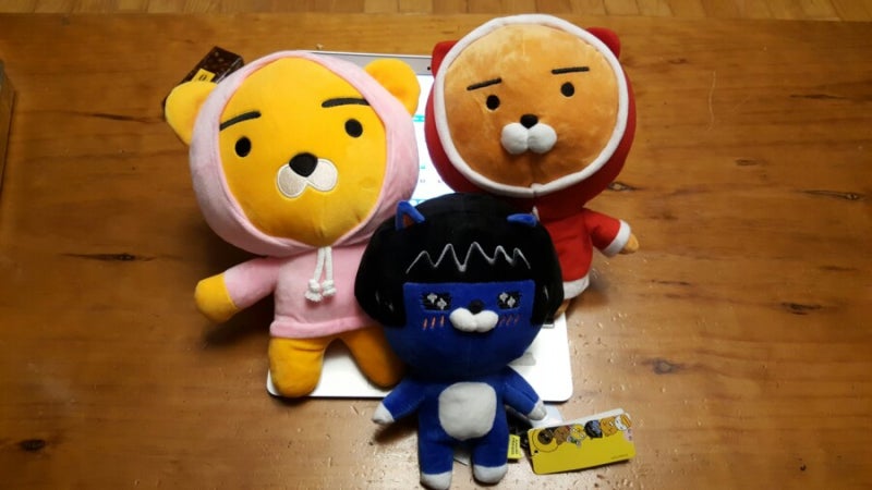 카카오프렌즈 라이언 생일 인형선물 받았어요. : 네이버 블로그