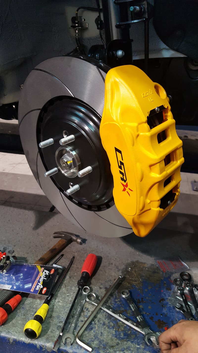CSR 브레이크 6P + 380mm 디스크 로터 : 네이버 블로그