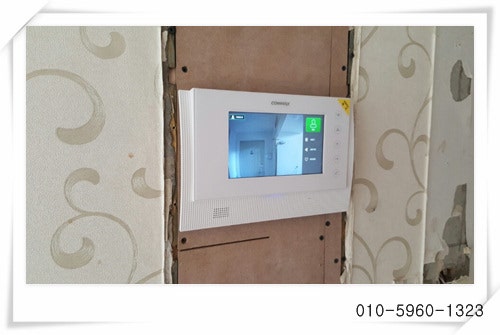 국선방식인터폰 코맥스비디오폰 CAV-705UW, 안양 무궁화효성아파트에 설치했어요. : 네이버 블로그