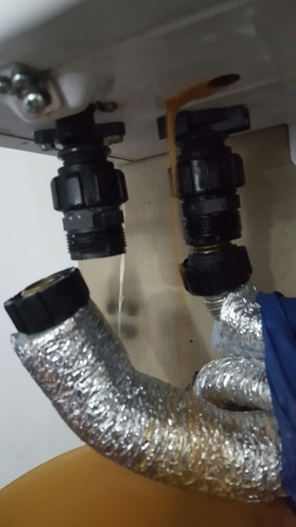 린나이보일러 배관청소 보일러물빼기 냉방해결하는 방법 네이버 블로그