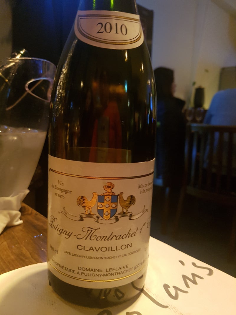 Domaine Leflaive Puligny Montrachet 1er Cru Clavoillon 2010 : 네이버 블로그